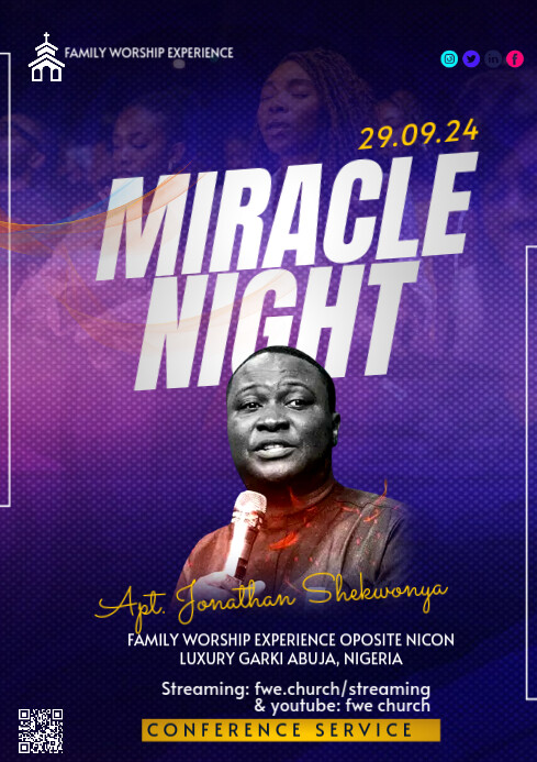 Church event flyer Template | PosterMyWall