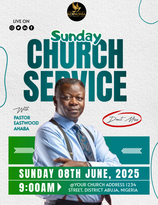 Copy of church event flyer | PosterMyWall