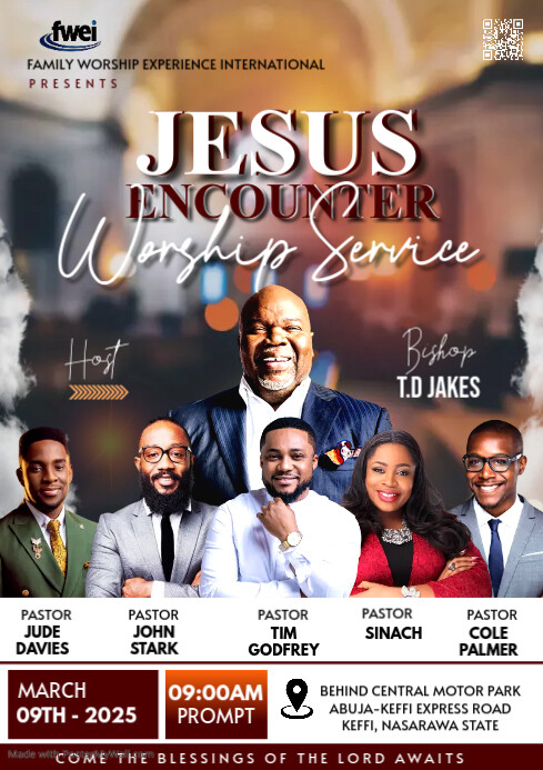 Church event flyer Template | PosterMyWall