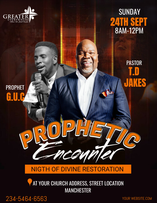 church event flyer Template | PosterMyWall