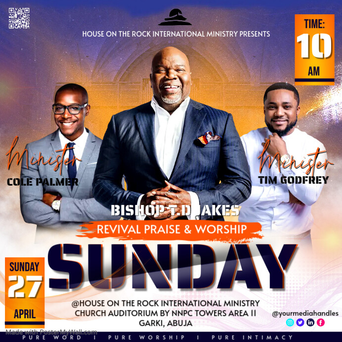 Copy of church event flyer | PosterMyWall