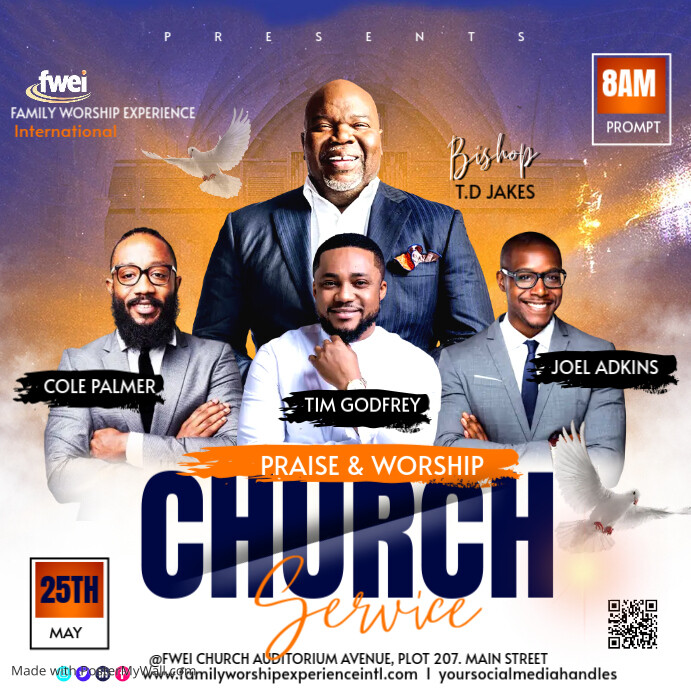 Copy of church event flyer | PosterMyWall