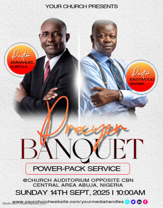 church event flyer Template | PosterMyWall