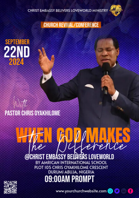 Church event flyer Template | PosterMyWall