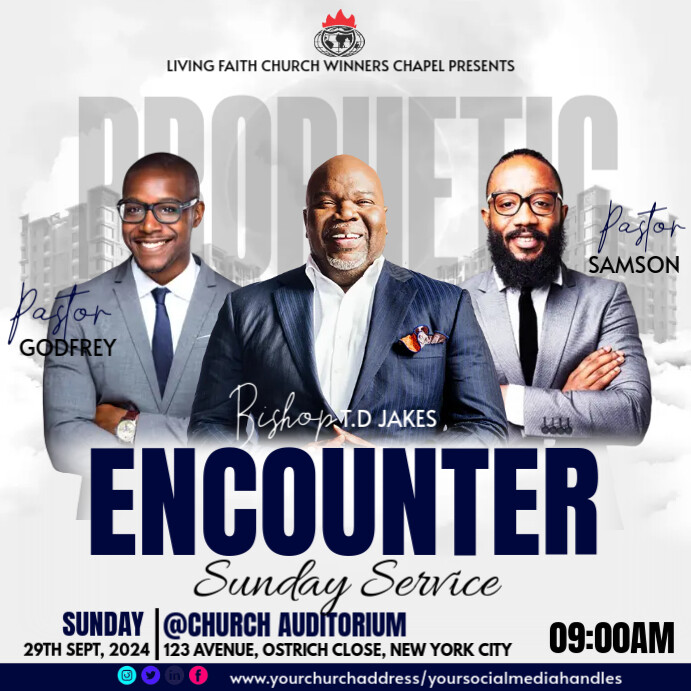Church event flyer Template | PosterMyWall