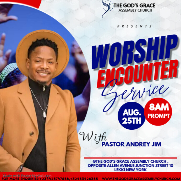 Modèle Church event flyer | PosterMyWall