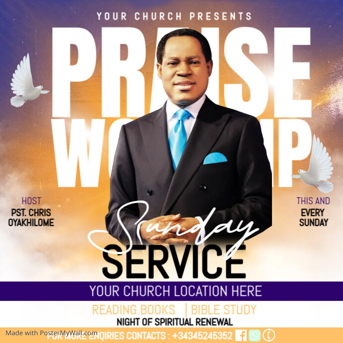 Copy of church event flyer | PosterMyWall