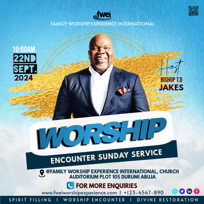 Church event flyer Template | PosterMyWall