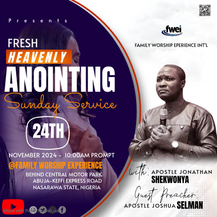 Church event flyer Template | PosterMyWall