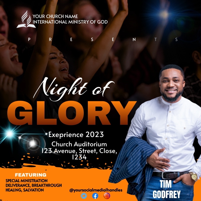 Church Event flyer Template | PosterMyWall