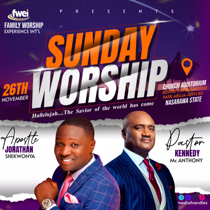 Plantilla de Church Event Flyer | PosterMyWall