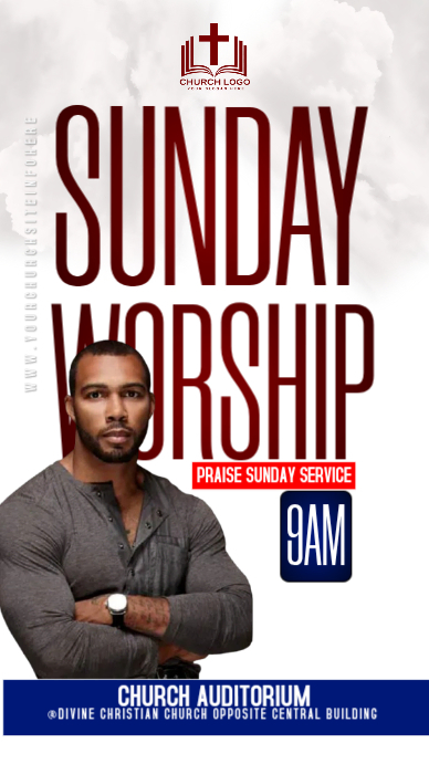 church event flyer Template | PosterMyWall