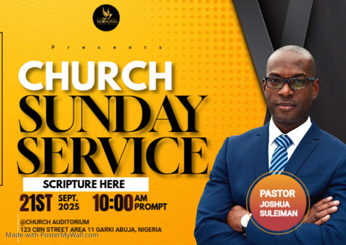 Church event flyer Template | PosterMyWall