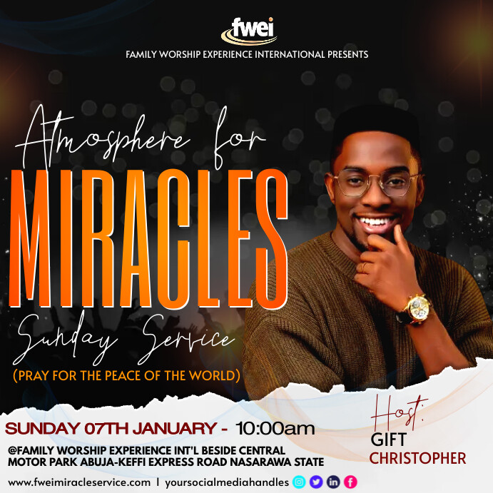 Church Event Flyer Template | PosterMyWall