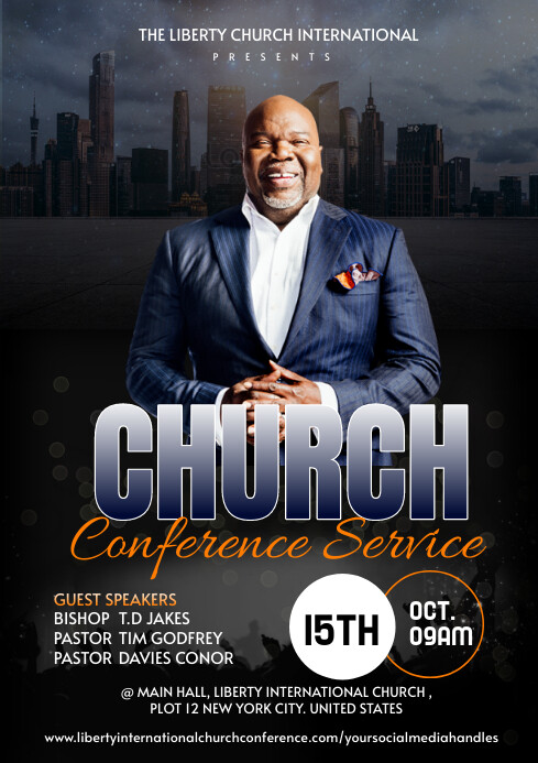 Church Event Flyer Template | PosterMyWall