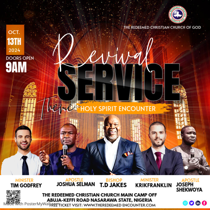 Church event flyer Template | PosterMyWall