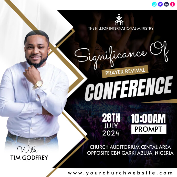 Church event flyer Template | PosterMyWall