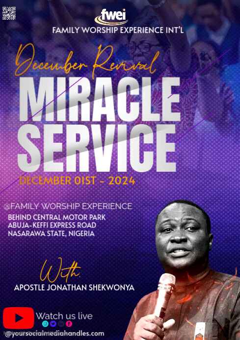 Church event flyer Template | PosterMyWall