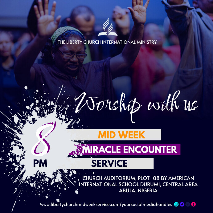 Church event flyer Template | PosterMyWall