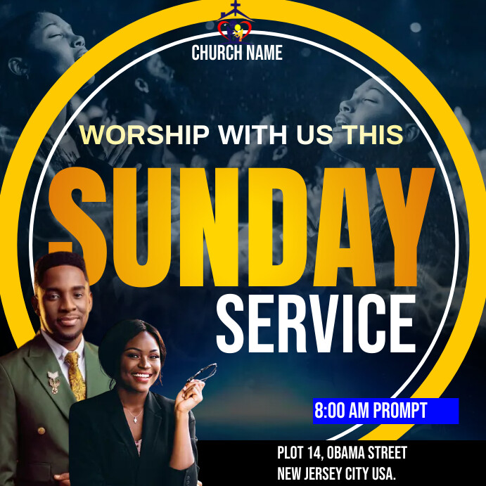 church event flyer Template | PosterMyWall