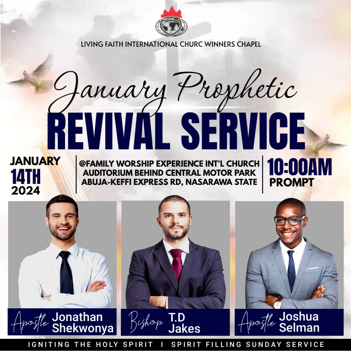 Church event flyer Template | PosterMyWall