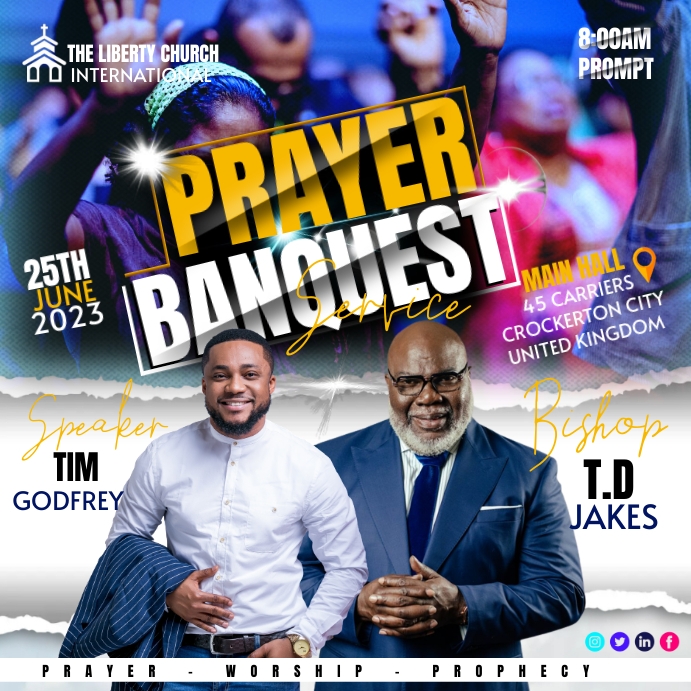 Church Event flyer Template | PosterMyWall