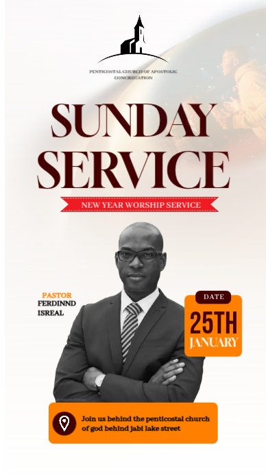 church event flyer Template | PosterMyWall