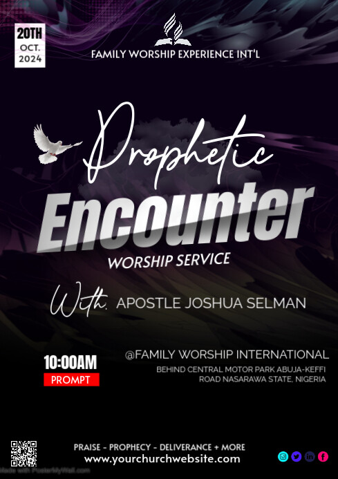 Church event flyer Template | PosterMyWall