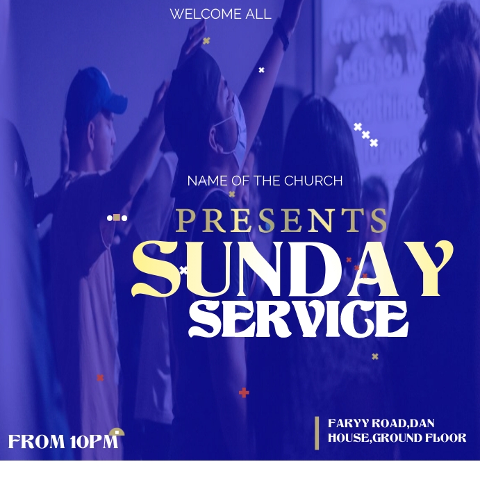 CHURCH EVENT FLYER POSTER Template | PosterMyWall