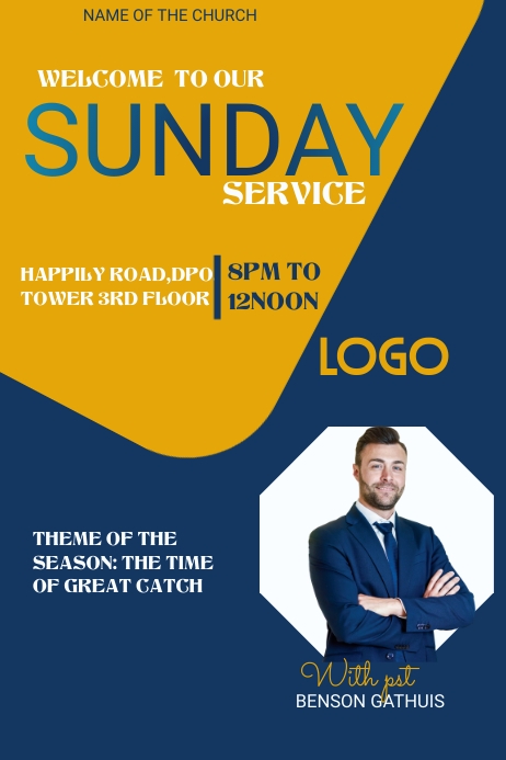 CHURCH EVENT FLYER POSTER Template | PosterMyWall
