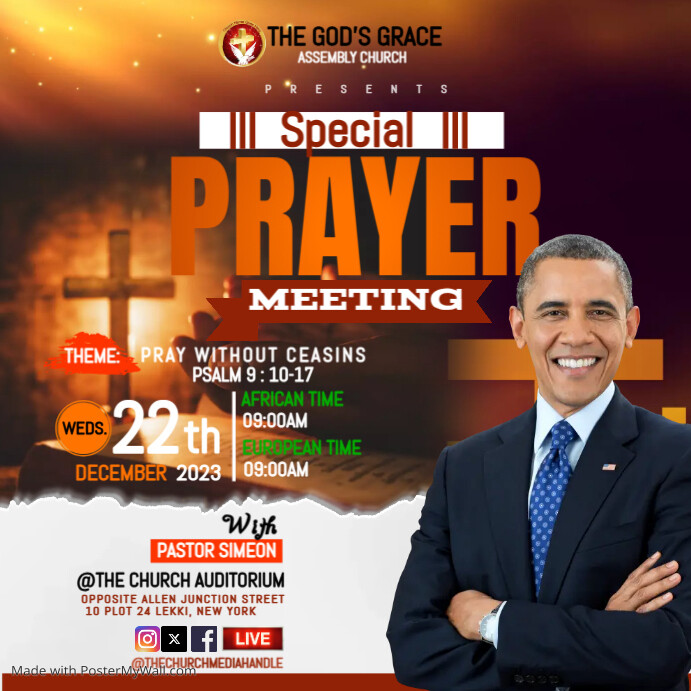 Church event Flyer template (1) | PosterMyWall