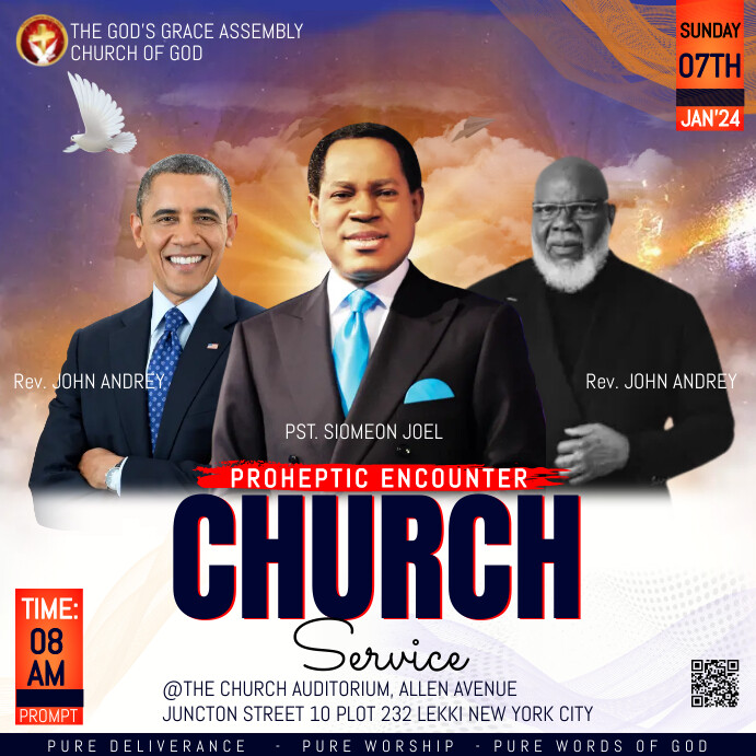 Church event Flyer template | PosterMyWall