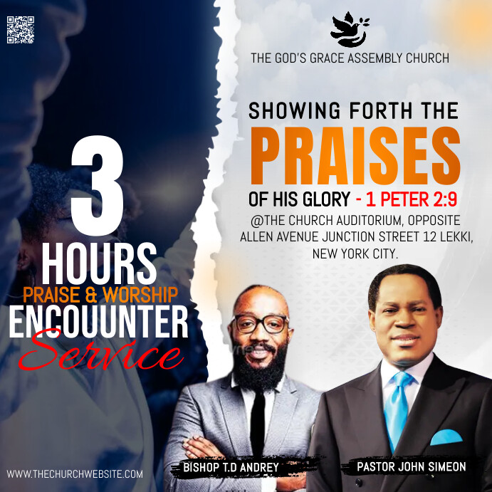 Church event Flyer template | PosterMyWall