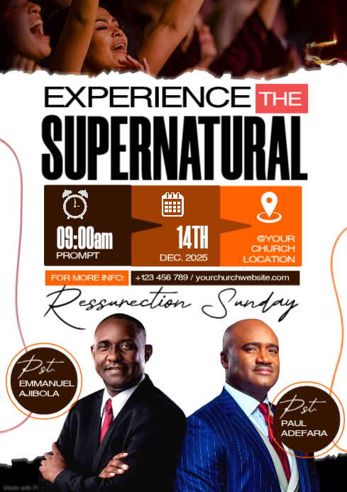 church event flyer template | PosterMyWall