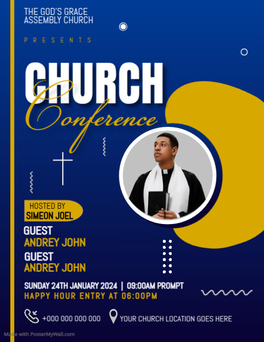 Church event Flyer template | PosterMyWall