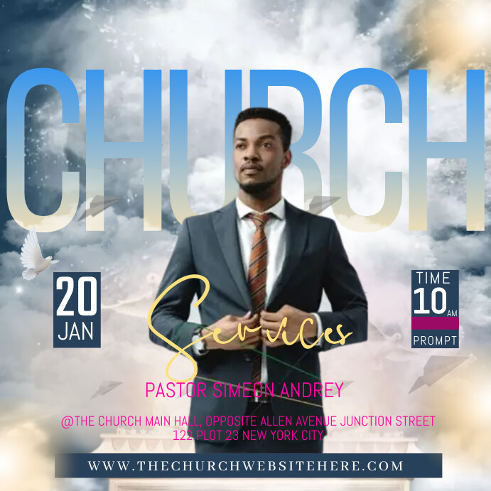 Church event Flyer template | PosterMyWall