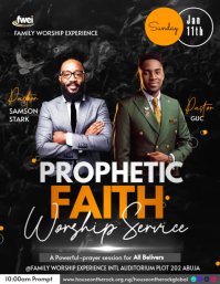 Church event flyer template | PosterMyWall