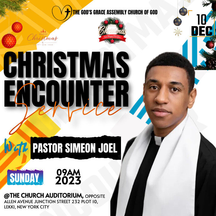 Church event Flyer template | PosterMyWall