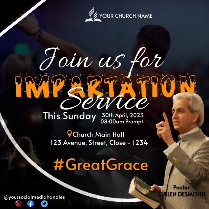 Church Event flyer template | PosterMyWall