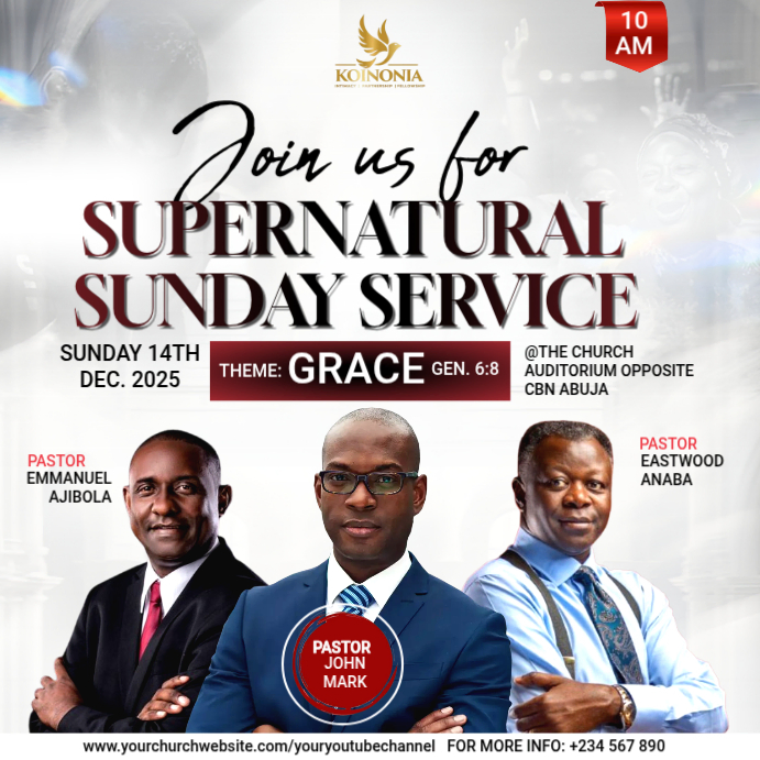 Church event flyer template | PosterMyWall