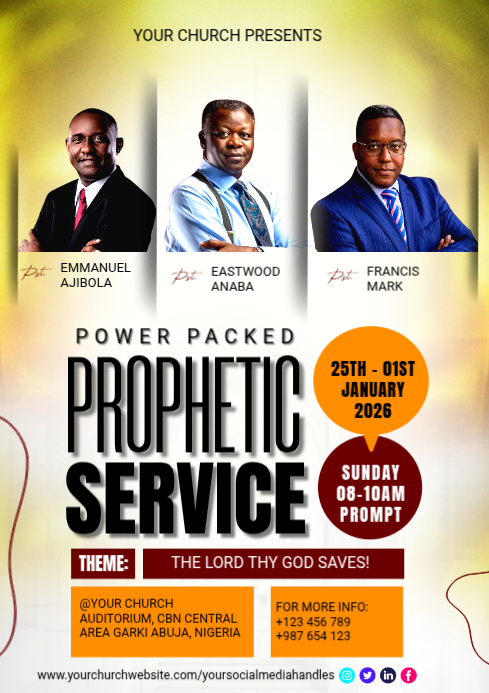 Copy of Church event flyer template | PosterMyWall