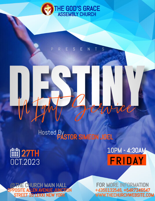 Church event Flyer template | PosterMyWall