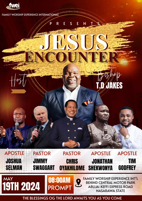 Church event flyer template | PosterMyWall