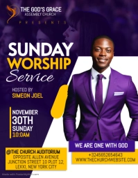 church event flyer template | PosterMyWall