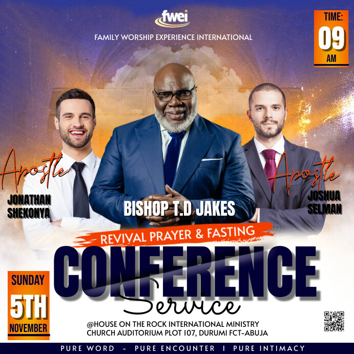 Church event flyer template | PosterMyWall