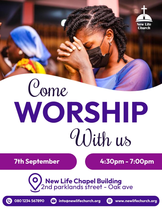 Church event flyers Template | PosterMyWall