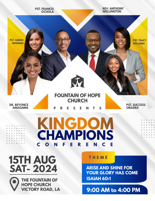 Church event poster Template | PosterMyWall