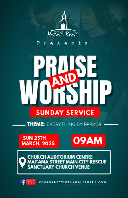 Copy of church event poster flyer | PosterMyWall