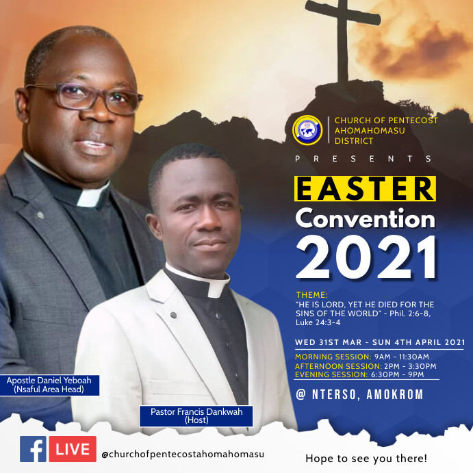 Church Event Poster Template | PosterMyWall