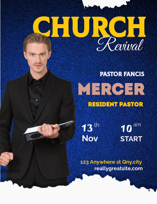 Copy of Church Event Poster Template | PosterMyWall